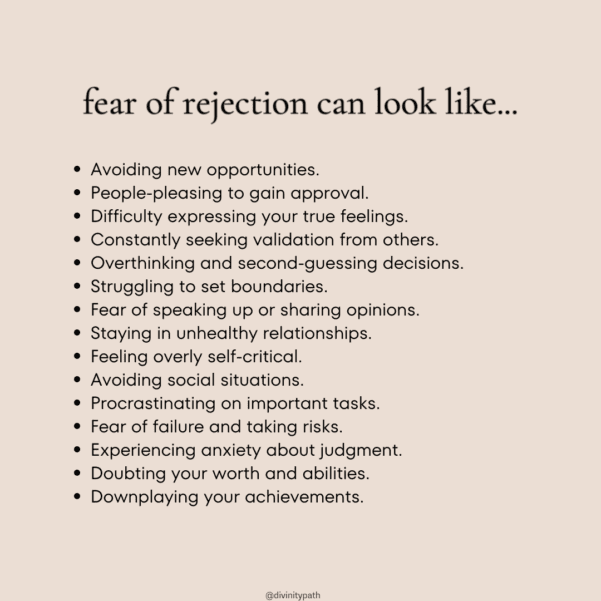 Tips for Dealing with Fear of Rejection and Finding Courage
