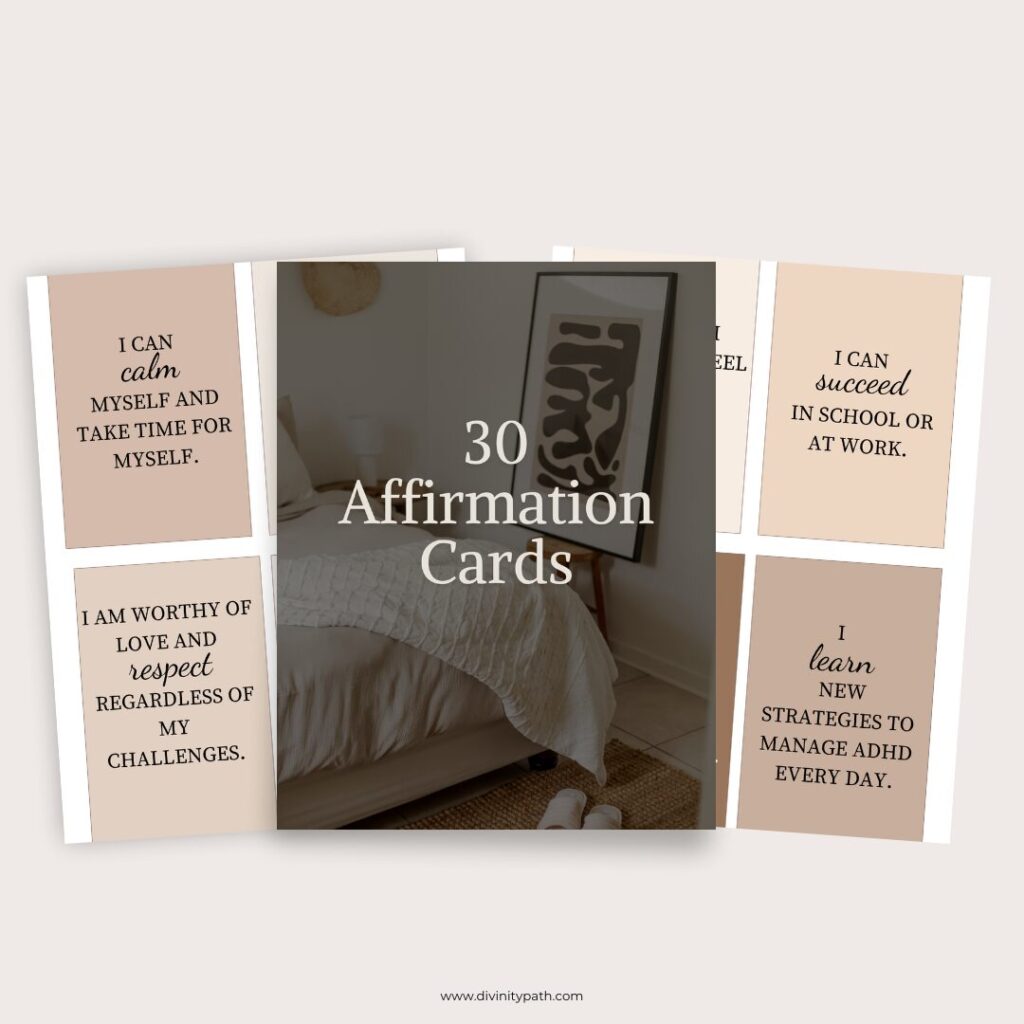 Free Motivation Affirmation Cards for Tough Days