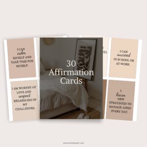 Free Motivation Affirmation Cards for Tough Days