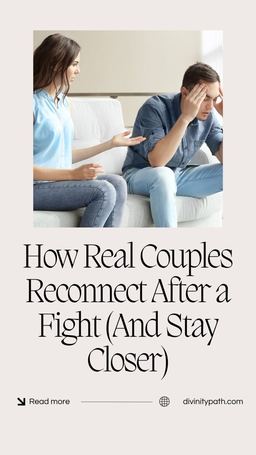 How Real Couples Reconnect After a Fight (And Stay Closer)