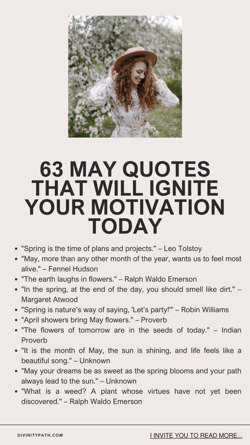 63 May Quotes That Will Ignite Your Motivation Today